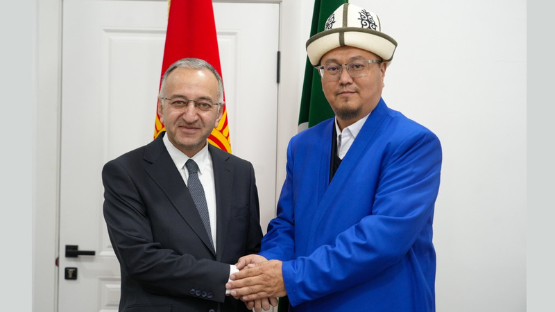 Mufti meets with Religious Affairs Advisor of Turkish Embassy in ...