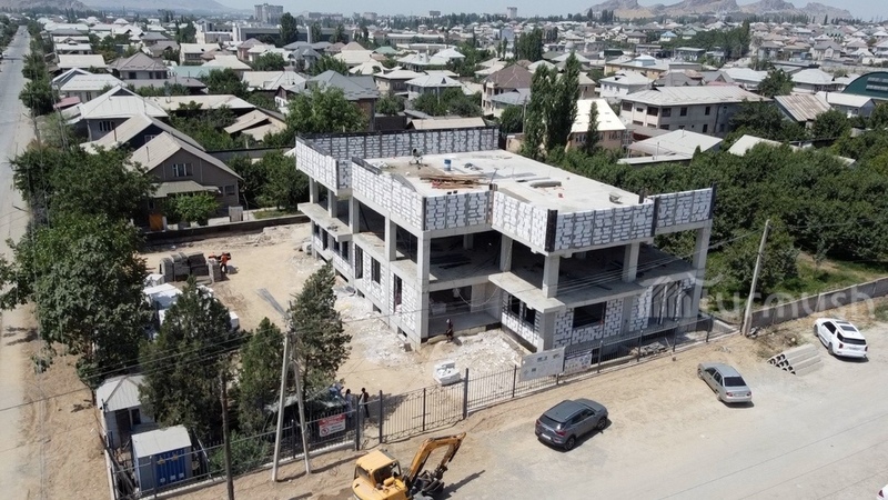 New kindergarten under construction in Osh - AKIpress News Agency