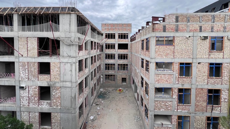 New campus buildings rise for Bishkek Culture & Arts University ...
