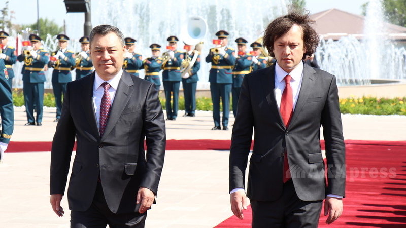 President Japarov welcomes Georgian PM at Yntymak Ordo to revive ...