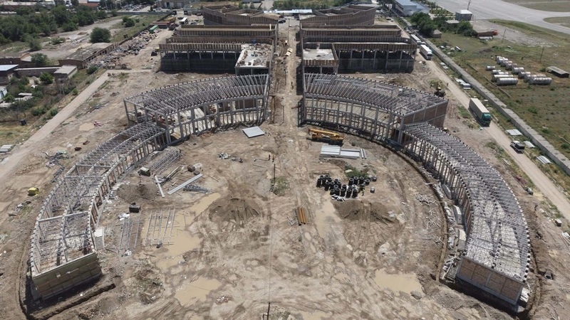 Construction of "Balastan" children's entertainment center 60% complete ...